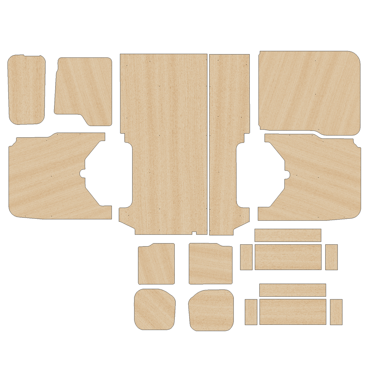 Ford Transit Custom 2013-2023 - Full Ply Lining Kit – plycraft