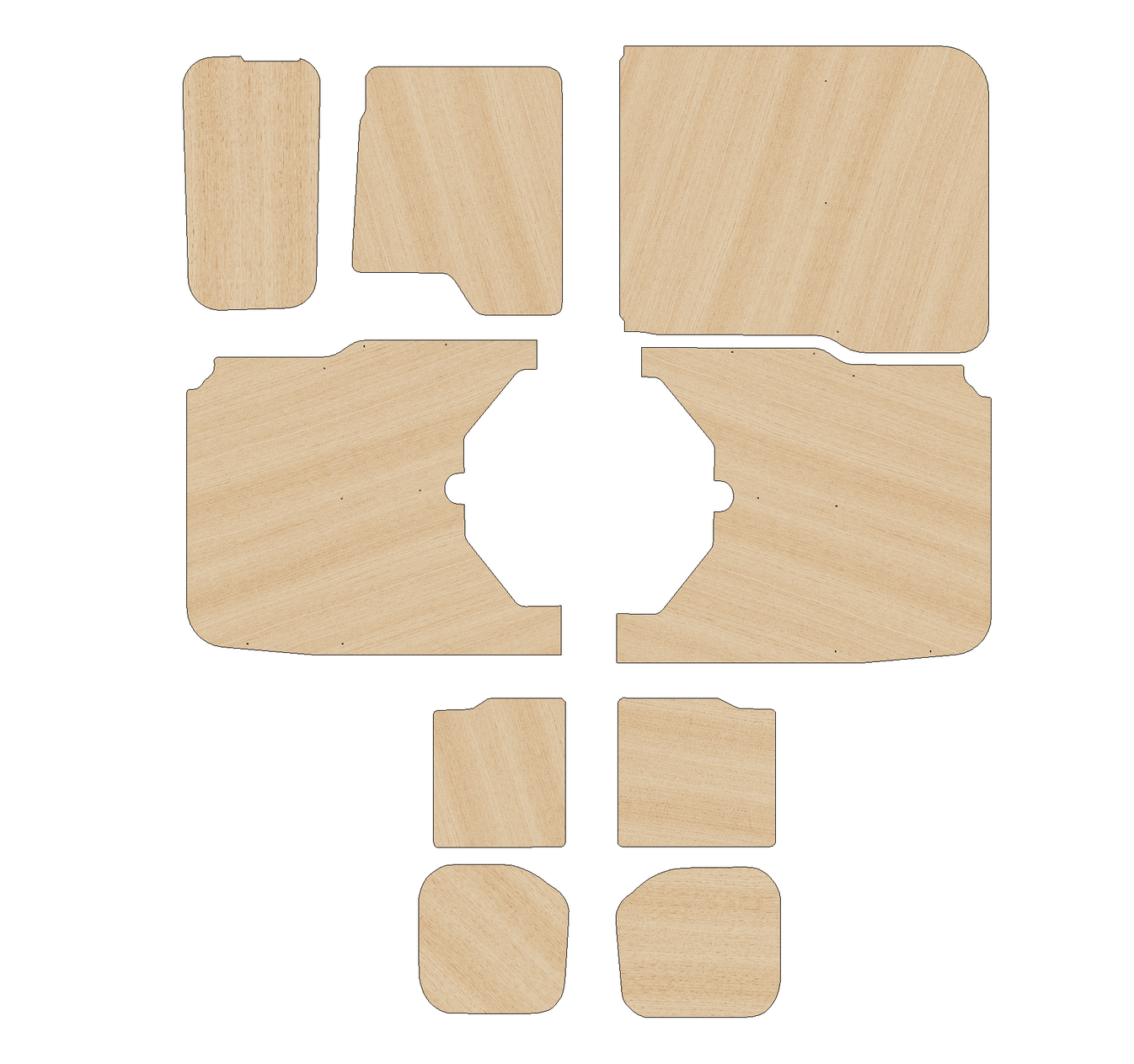 Ford Transit Custom 2013-2023 - Full Ply Lining Kit – plycraft