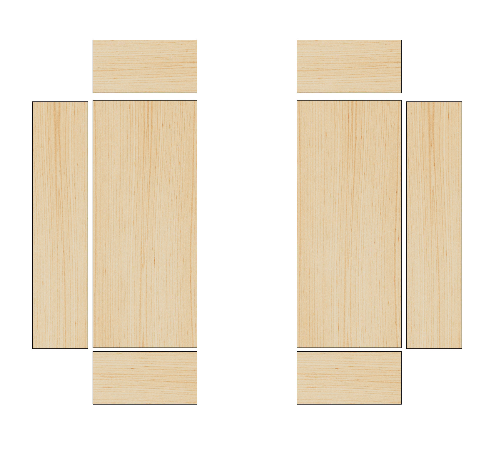 Man TGE Panel Van 2017-present RWD - Wheel Boxes Ply Lining Kit – plycraft